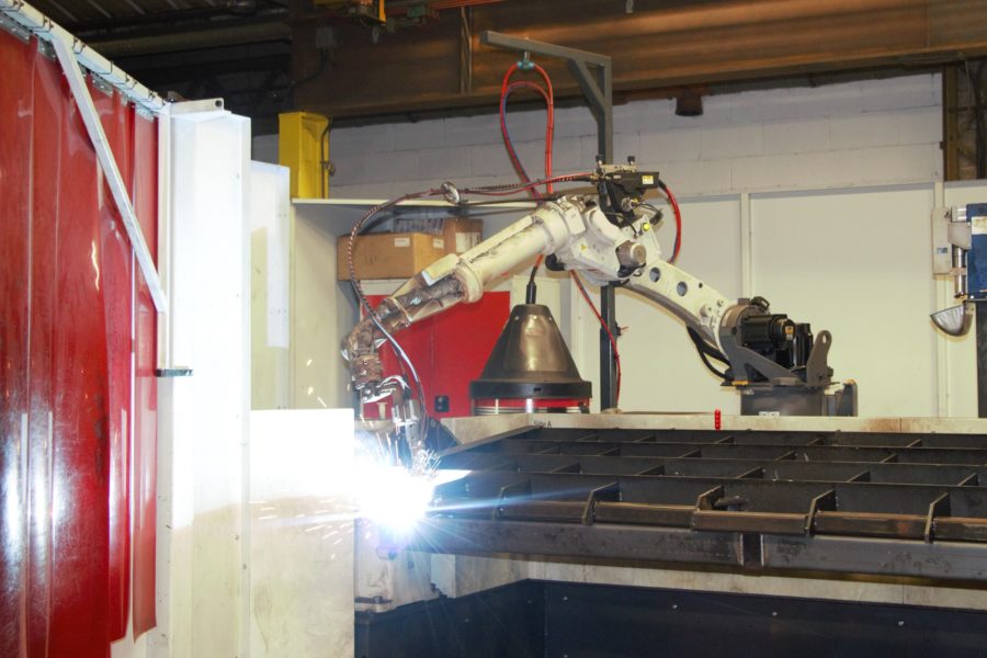 Robotic welder for the Cartwright Group | Logistics Manager