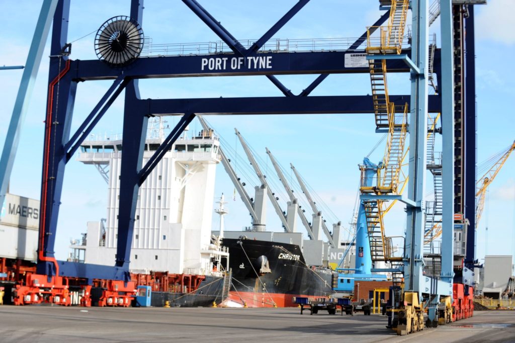 Port of Tyne welcomes first container ship direct from China ...