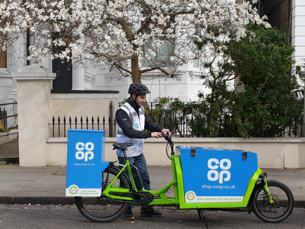 Co-op launches bike-based delivery service | Logistics Manager