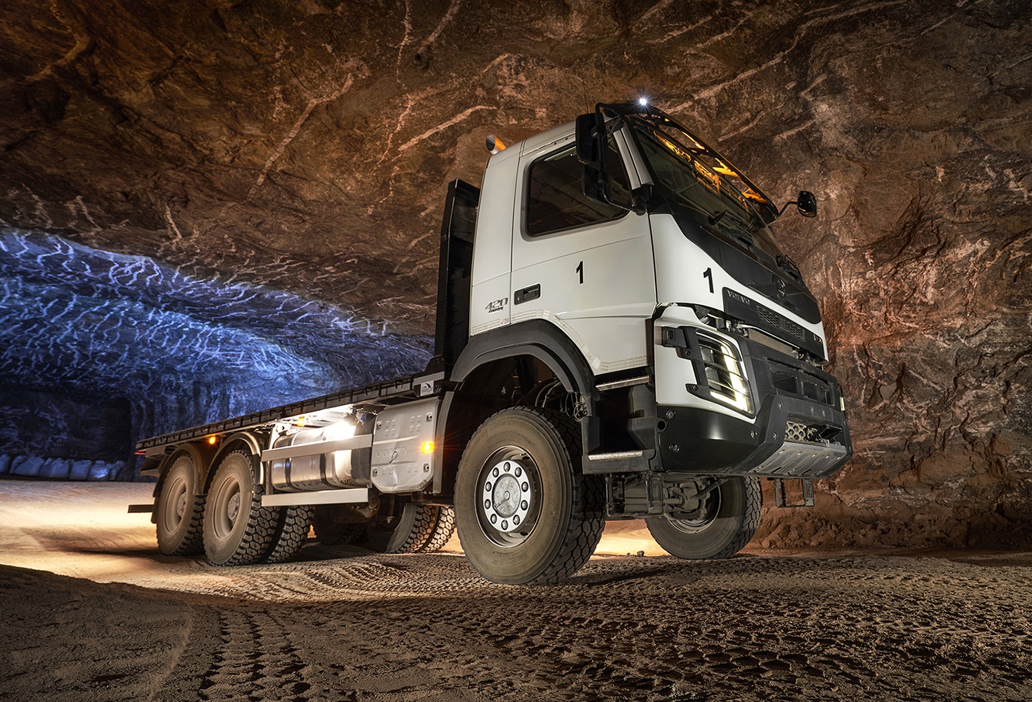 Volvos go down the salt mine | Logistics Manager