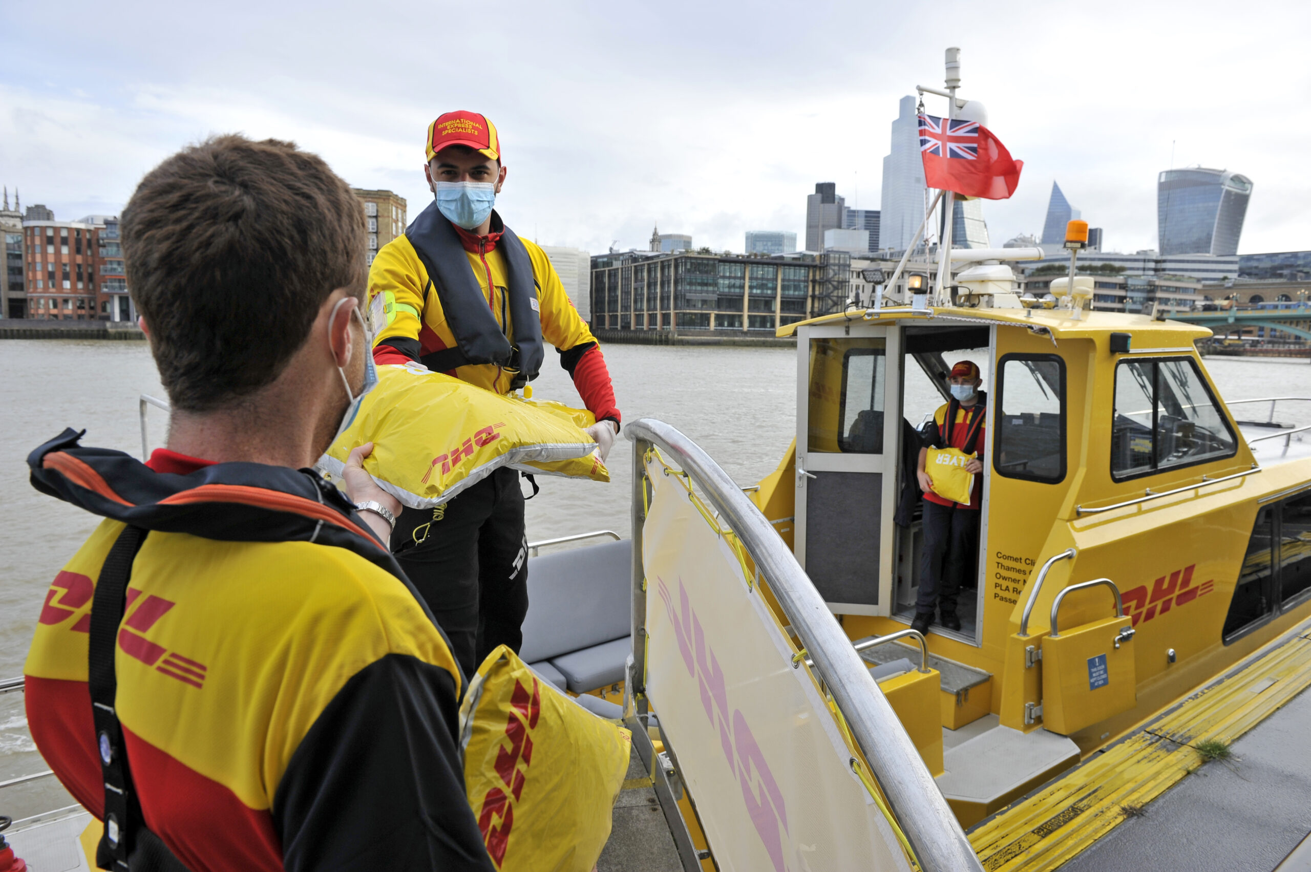 DHL Express launches Thames riverboat freight service | Logistics Manager