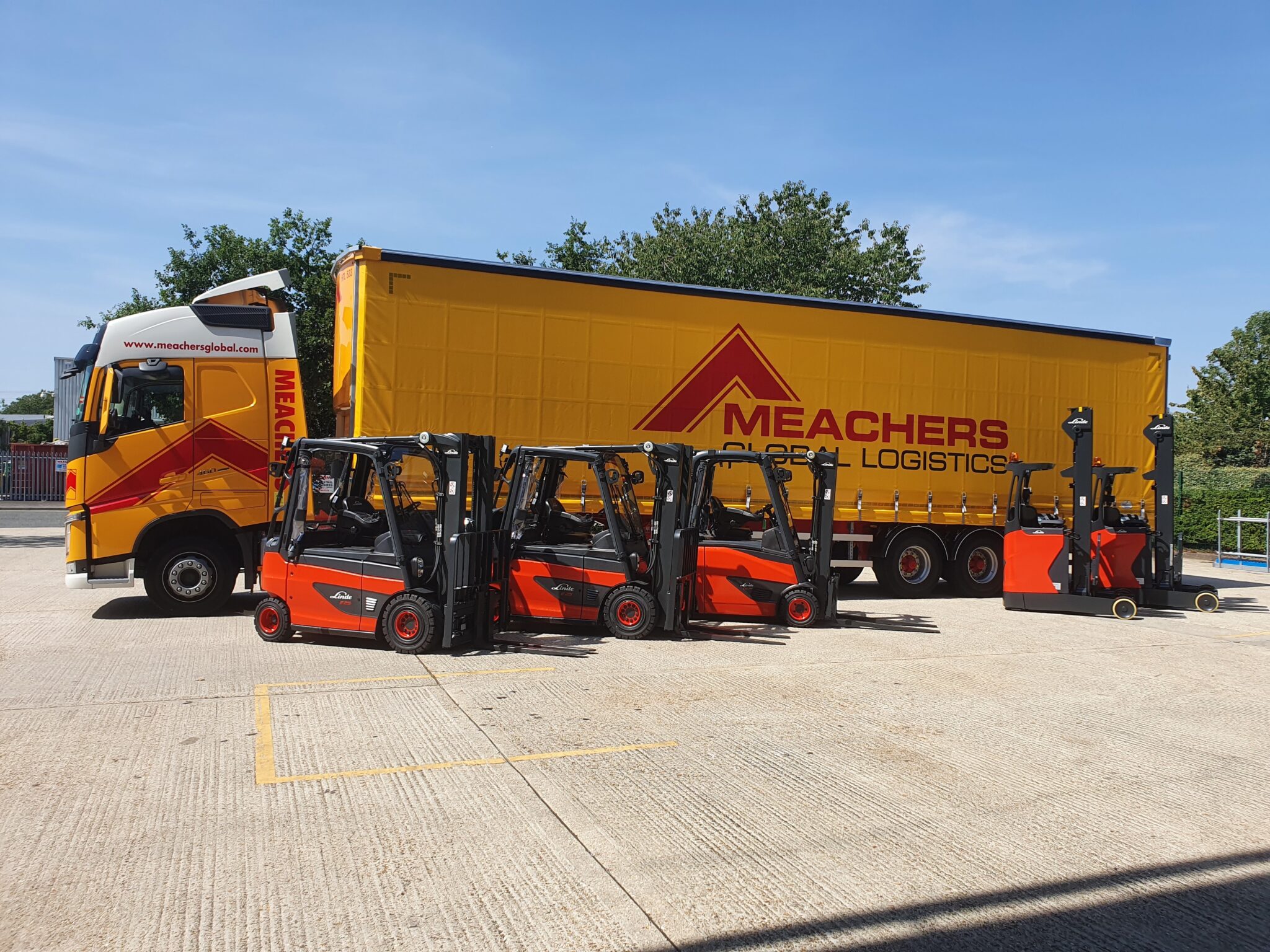 Meachers switches to 100% electric Linde fleet | Logistics Manager