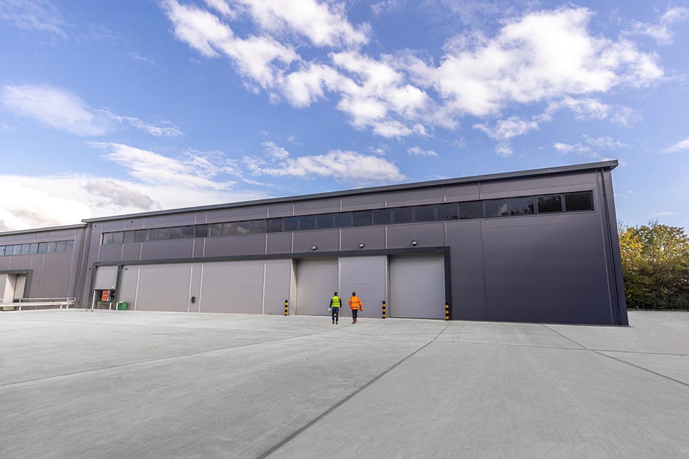 Warehouse Outside View