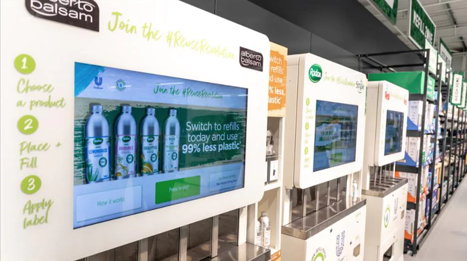 Unilever announces that it will be scaling up use of refillable ...