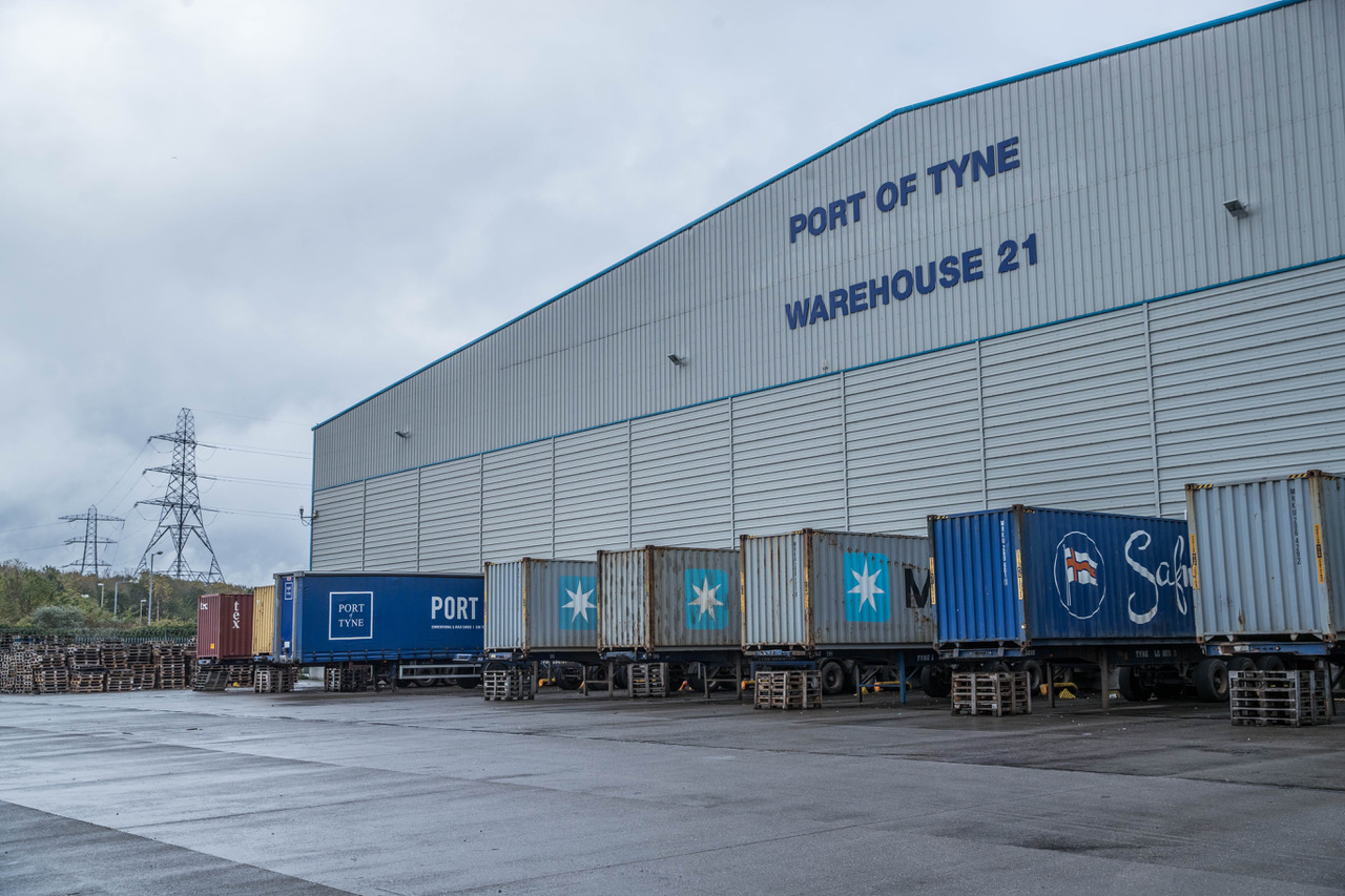 Port of Tyne hits new green milestone with net-zero warehouse ...