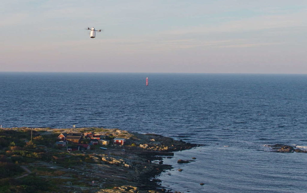 Last mile drone delivery pilot gets underway in Sweden | Logistics Manager