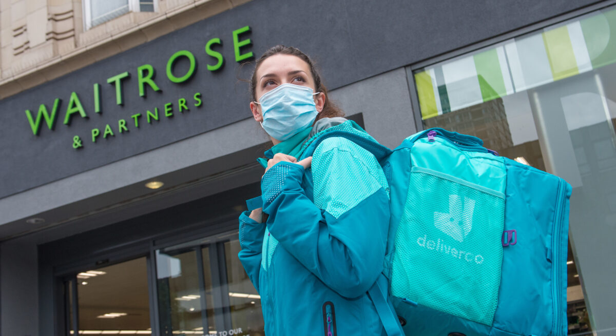 Waitrose and Deliveroo boost partnership with new 'rapid delivery ...