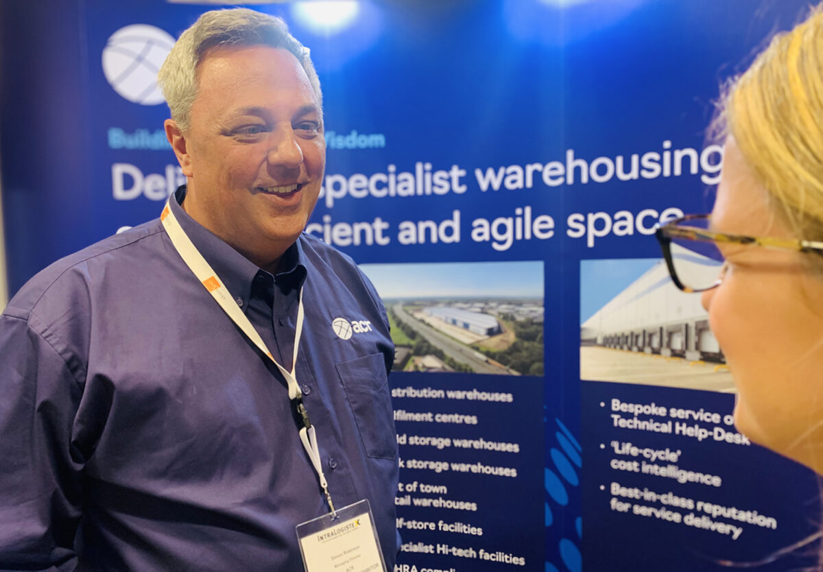 ACR enjoys first-time showing at IntraLogisteX | Logistics Manager