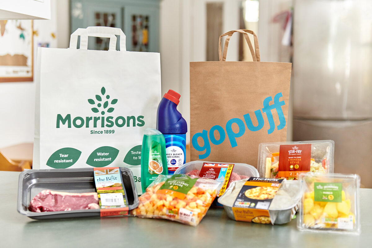 Gopuff and Morrisons launch partnership to bring instant delivery to UK ...