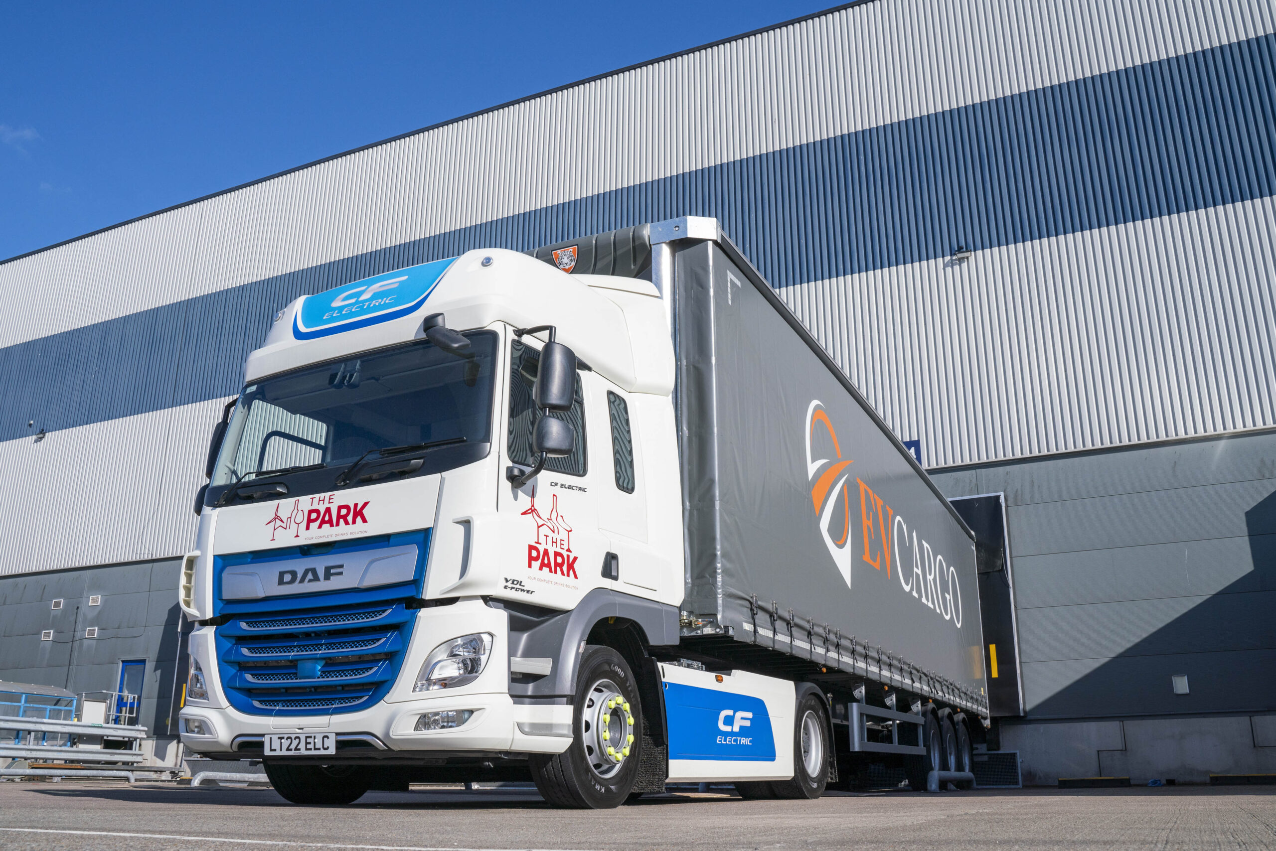 Food and drink industry's first all electric HGV sets off | Logistics ...
