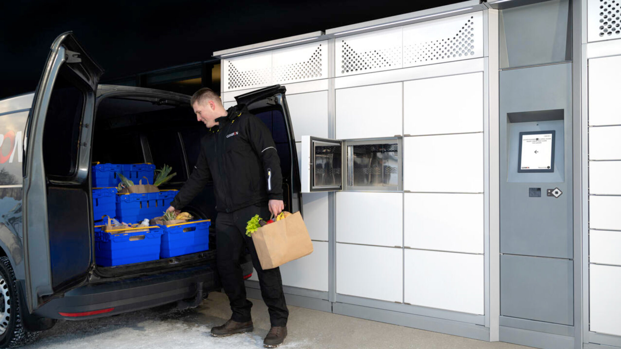 Cleveron’s new grocery locker holds both groceries and parcels ...