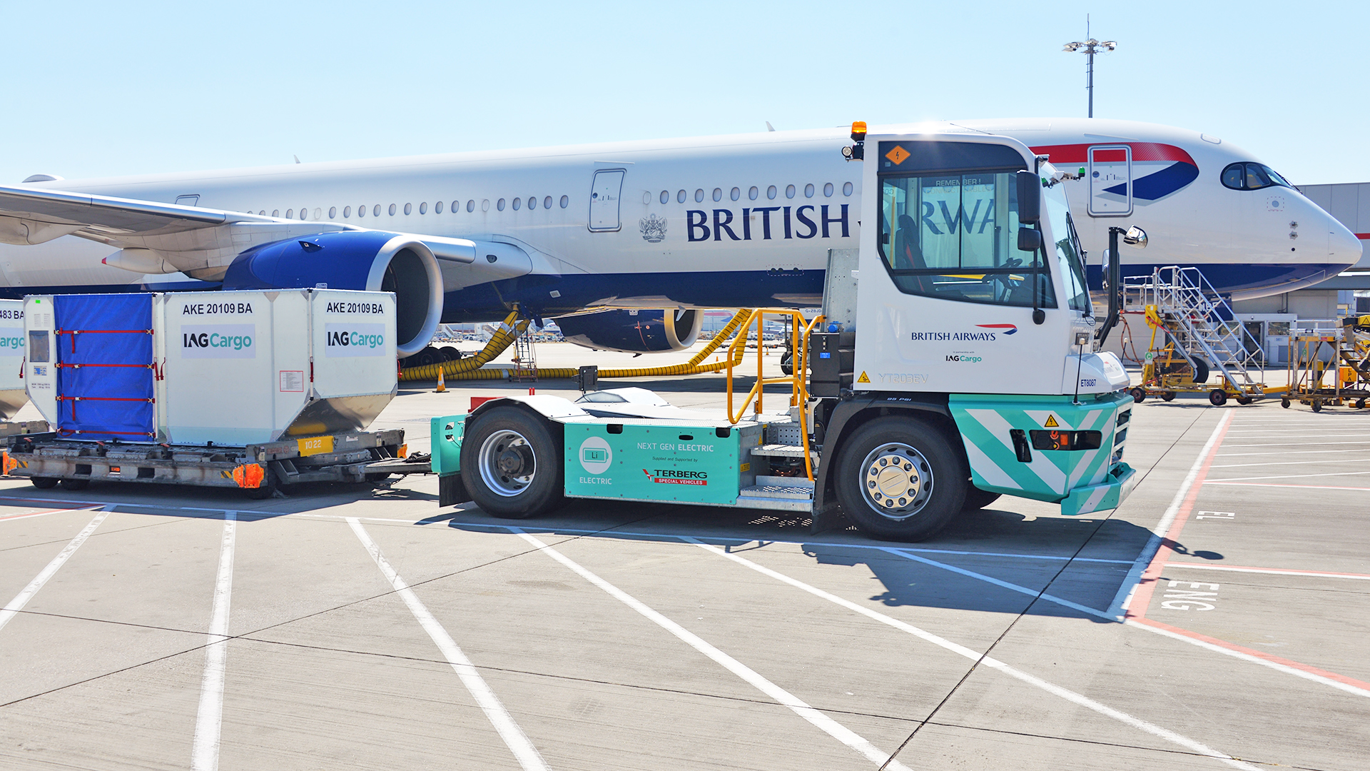 IAG Cargo trials first electric terminal tractor at London Heathrow | Logistics Manager