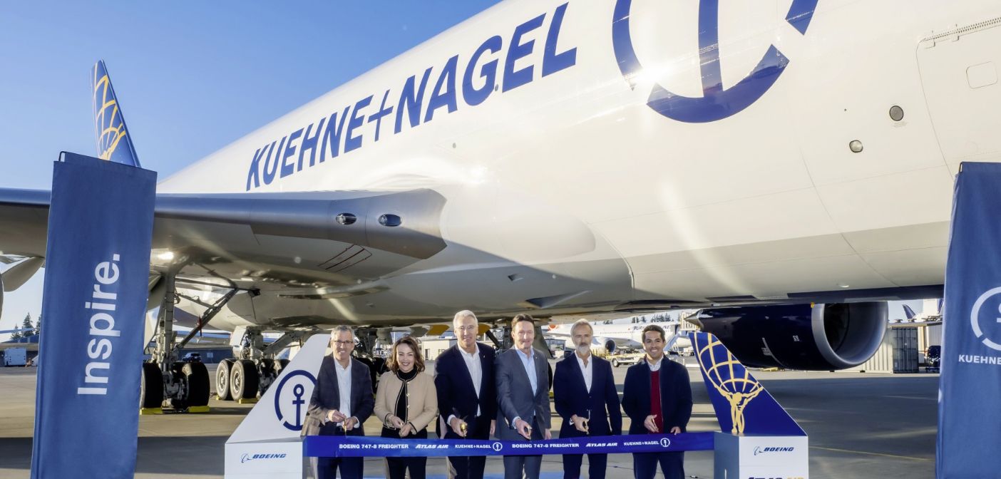 Kuehne+Nagel takes delivery of new Boeing 747-8 freighter | Logistics ...
