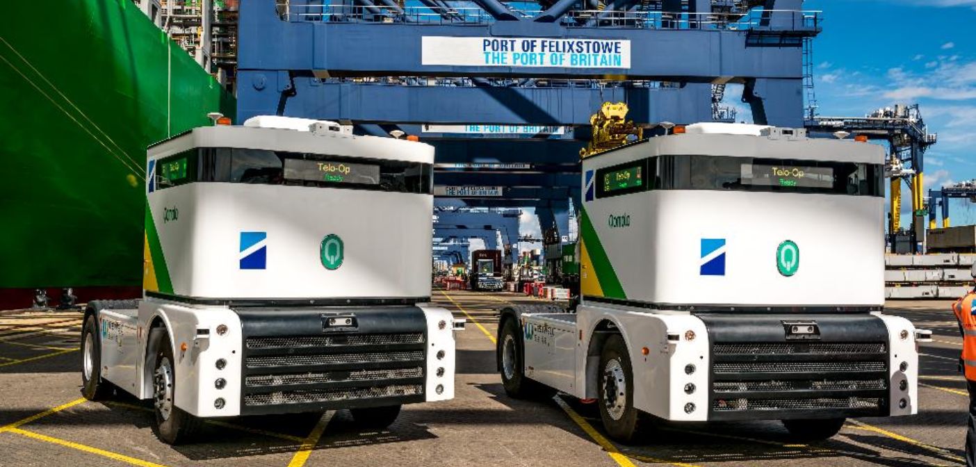 Autonomous trucks introduced at UK port | Logistics Manager