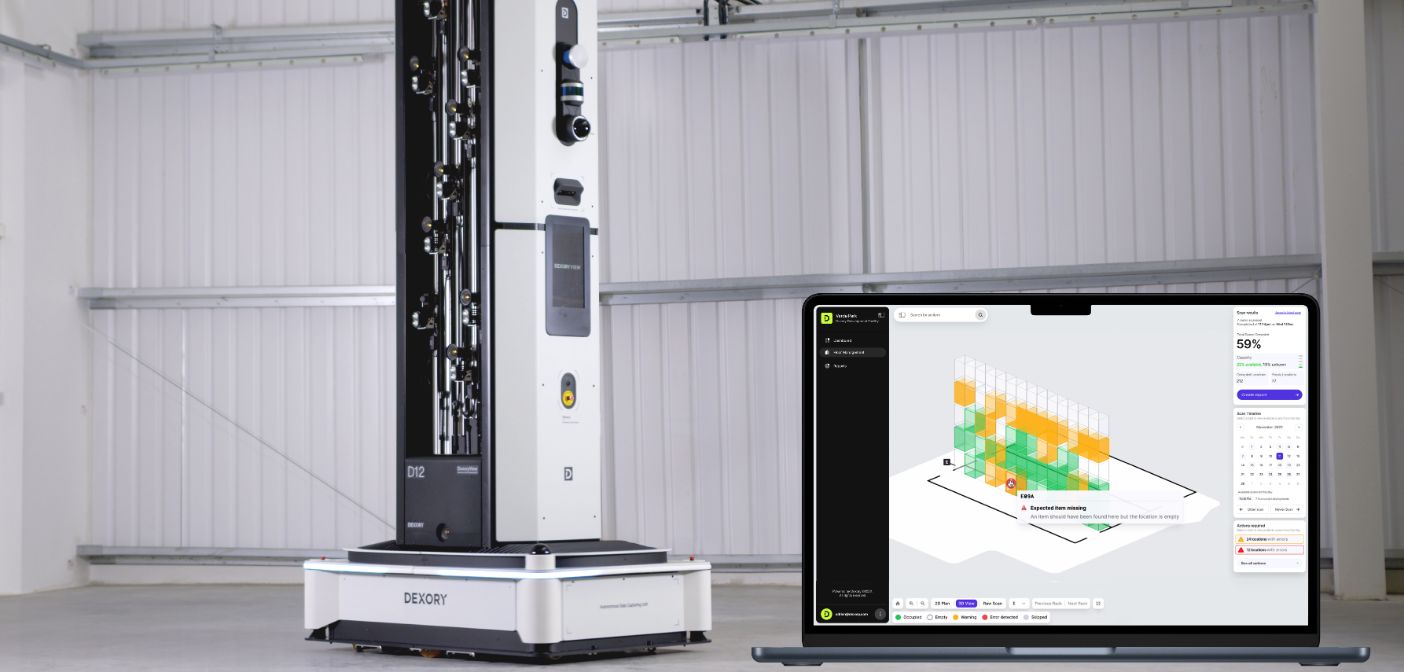 Dexory launches new digital twin platform and tallest robot yet | Logistics Manager