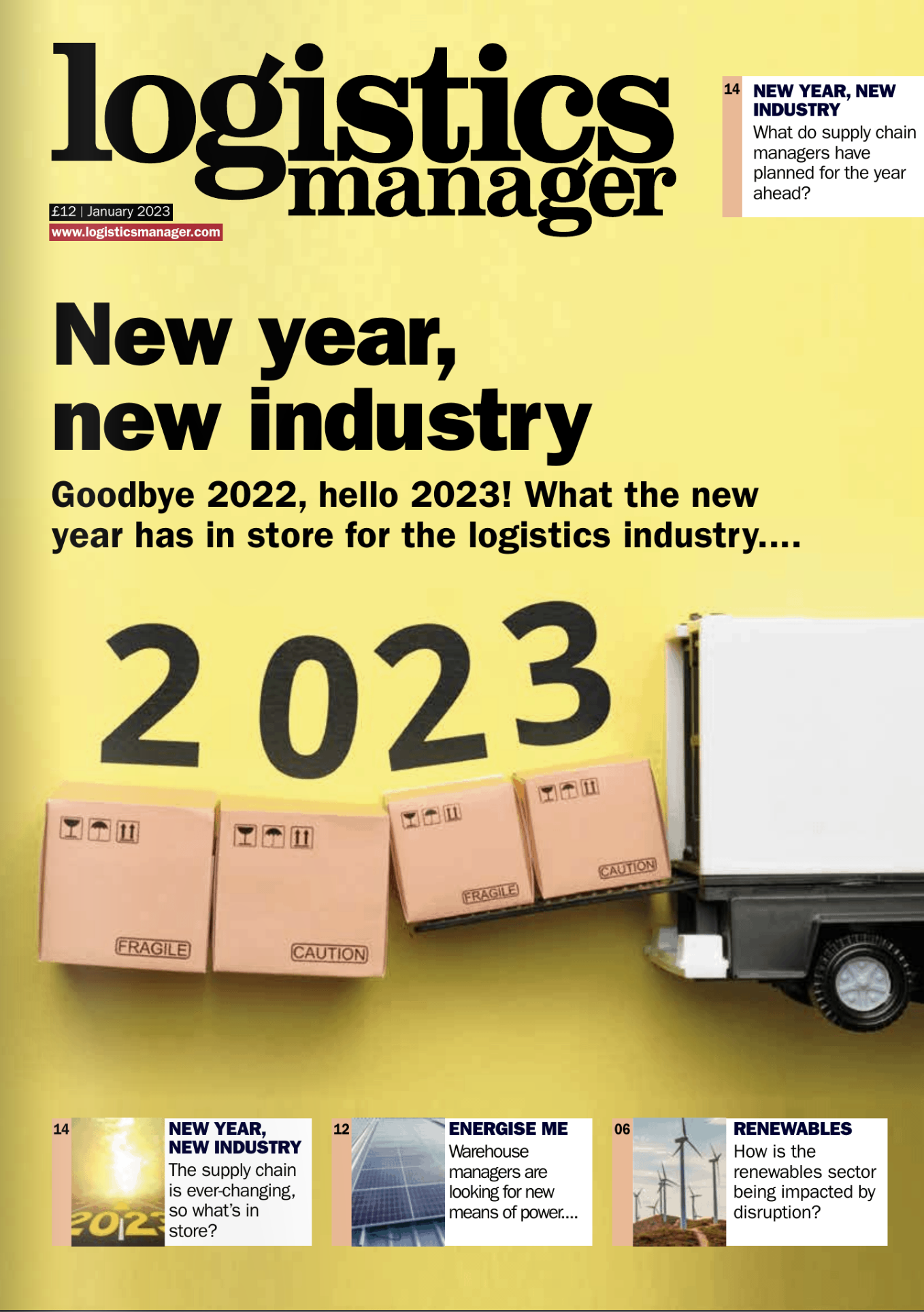 Logistics Manager Magazine January 2023 | Logistics Manager