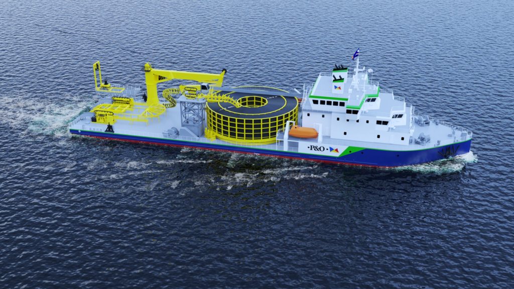 P&O Maritime Logistics introduce 'zero-emission' vessel to build wind ...