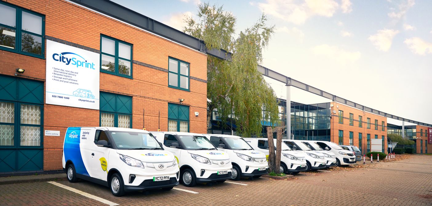 CitySprint adds 40 new electric vans to its fleet | Logistics Manager
