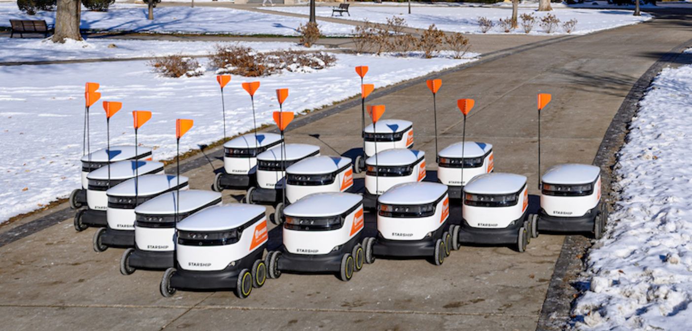 Autonomous food delivery robots launched at US university campus ...