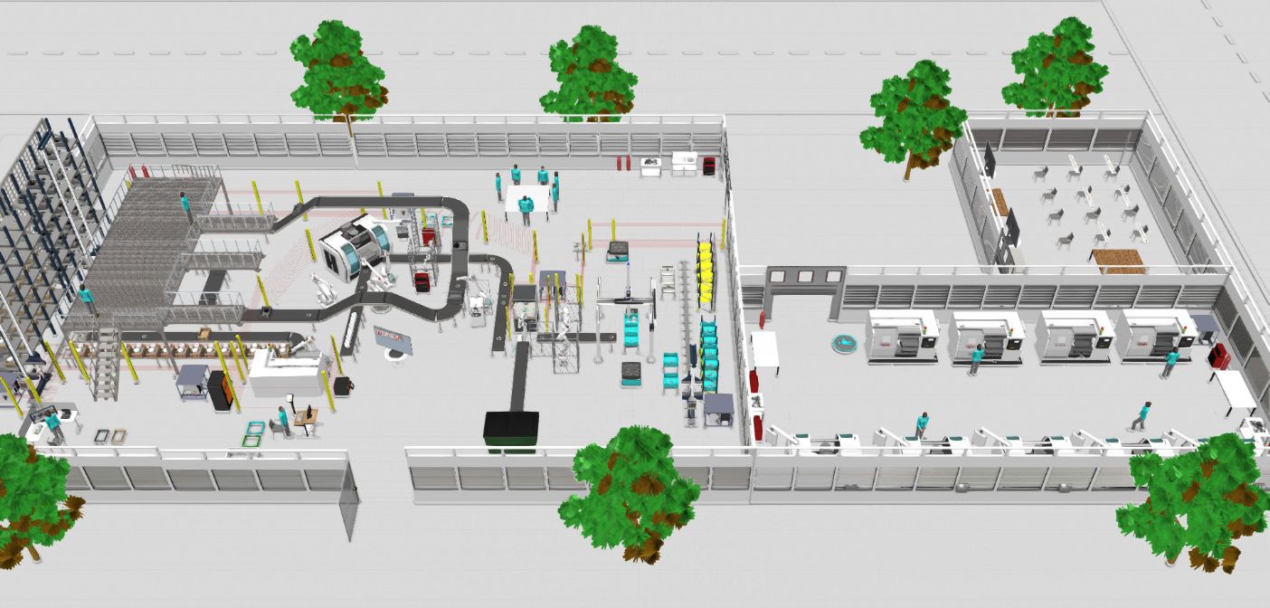 University students design smart factories in international competition ...
