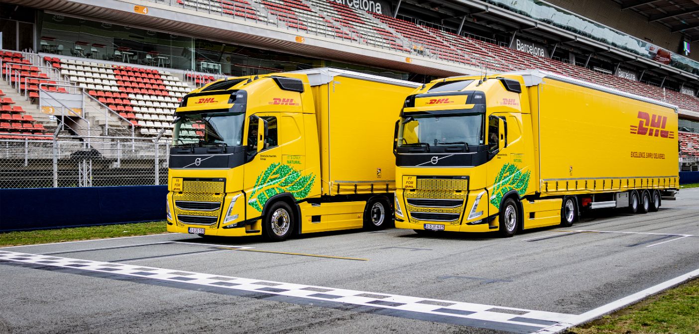 DHL introduces biofuel-powered truck fleet for Formula 1 logistics ...
