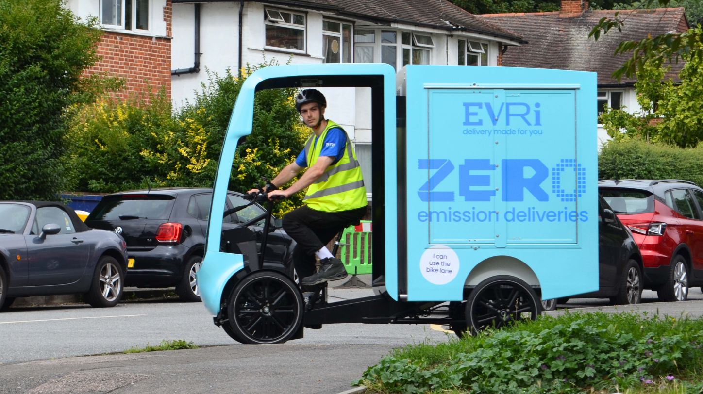Evri launches new e-cargo bike fleet in Wimbledon | Logistics Manager