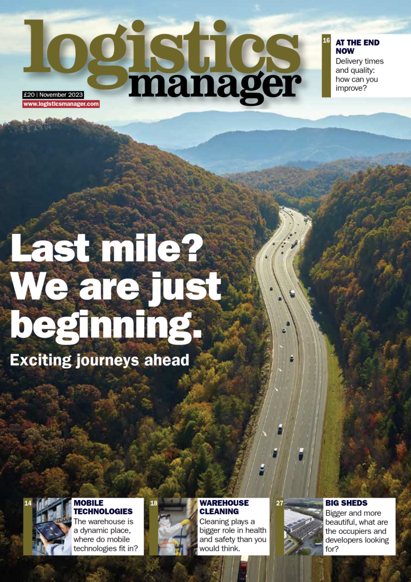 Logistics Manager Magazine November 2023 | Logistics Manager