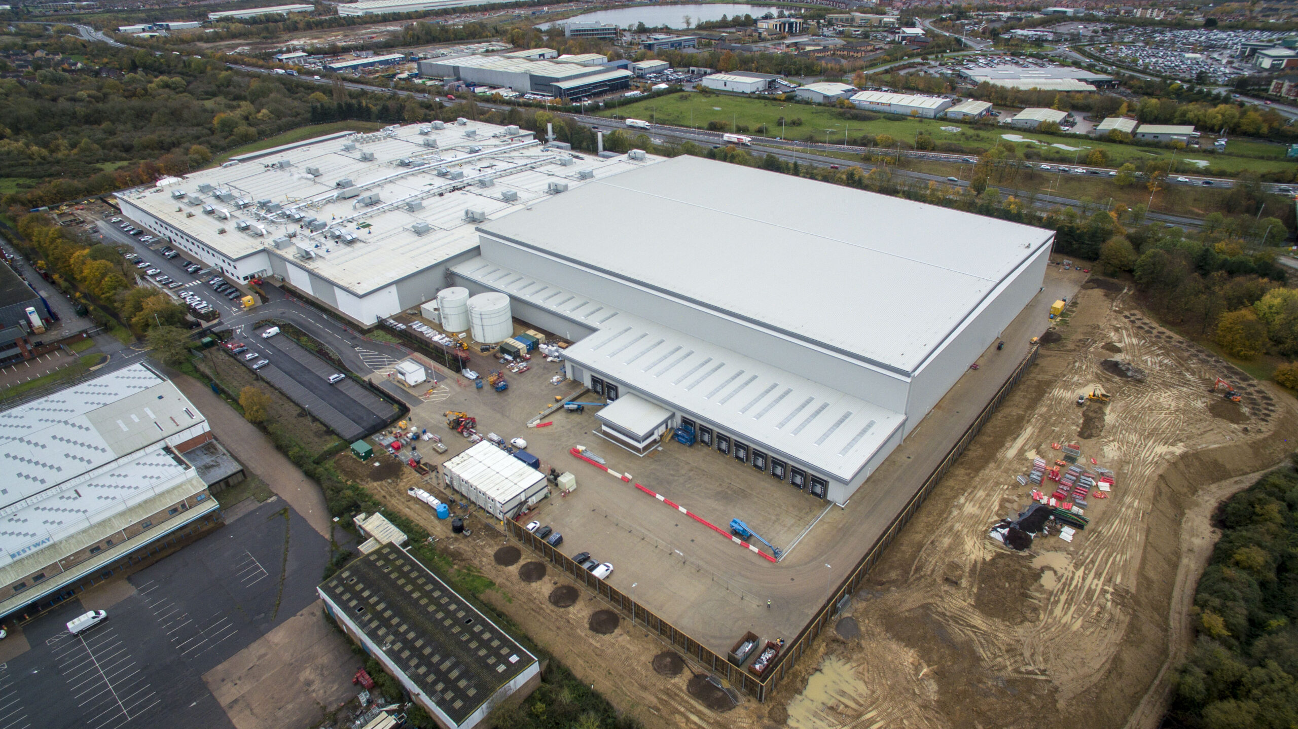 Practical completion at 632,000ft² can manufacturing facility ...