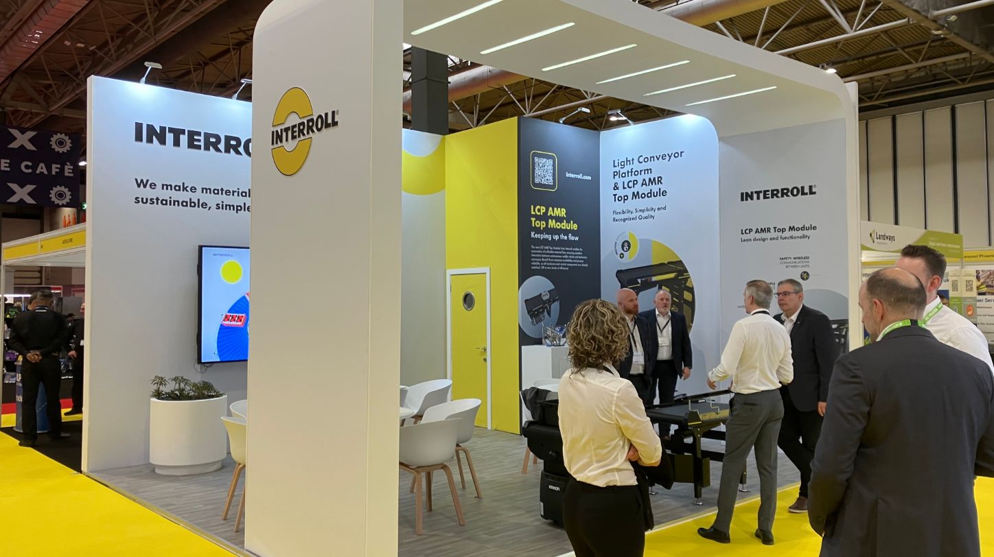 Interroll presents newly-launched conveyor solution at IntraLogisteX 2024 | Logistics Manager