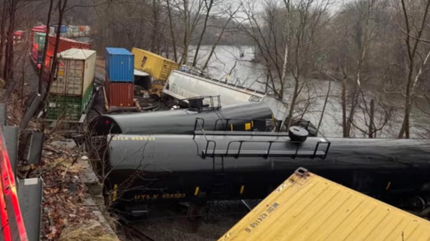 Freight Train Collision