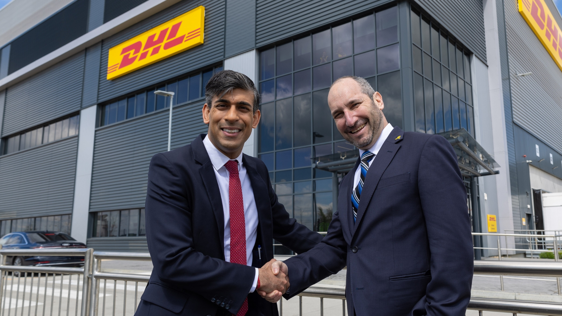 Prime minister Rishi Sunak visits Mars and DHL logistics facility ...
