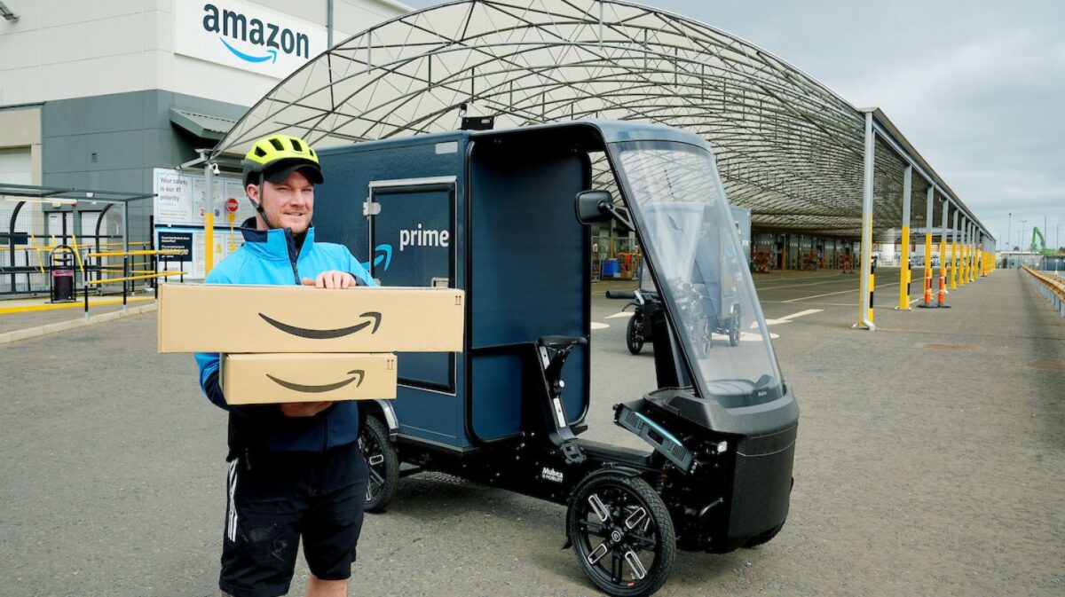 Amazon opens first micromobility hub in Northern Ireland | Logistics ...