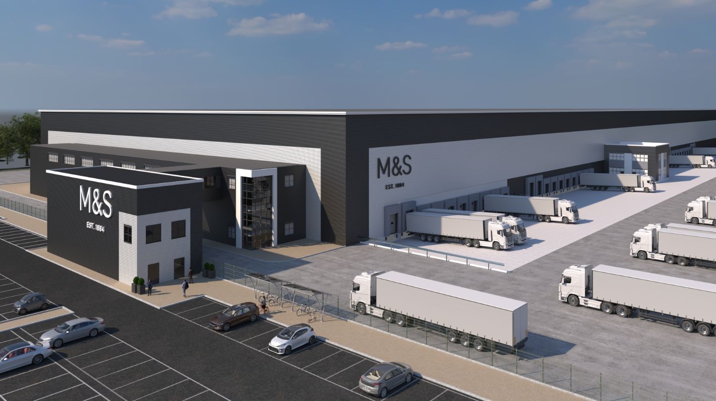 EDC and Stoford secure £74m pre-let and sale of M&S logistics unit at ...