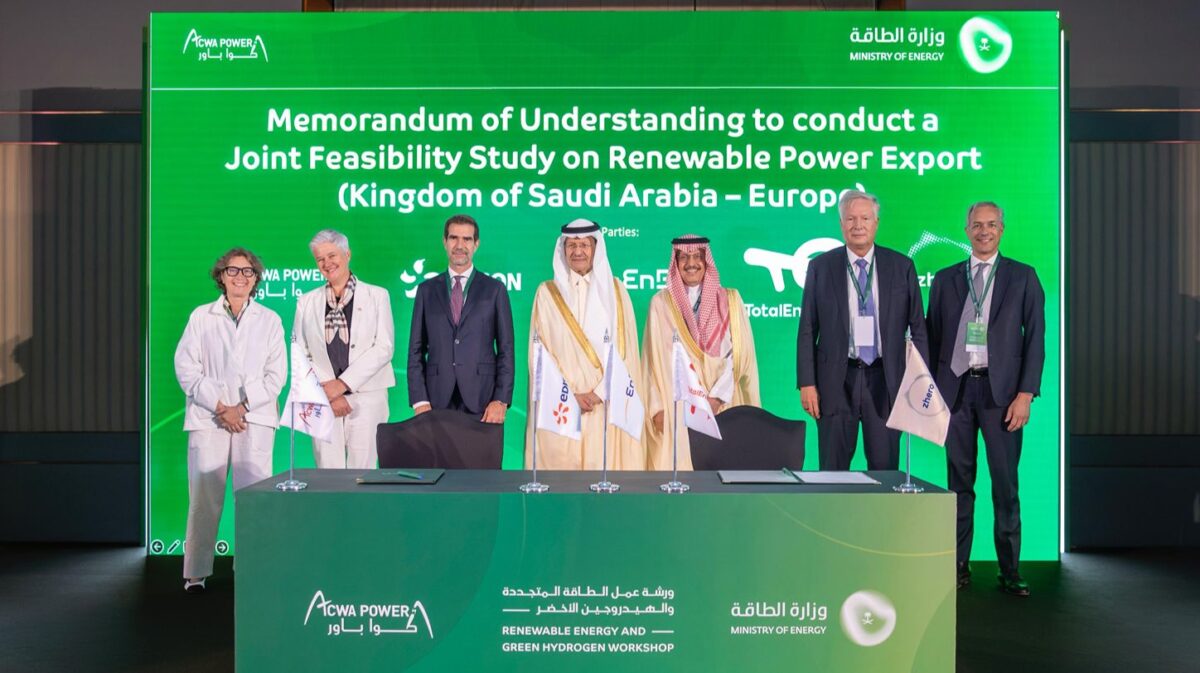 ACWA Power signs agreements to export renewable energy and green ...