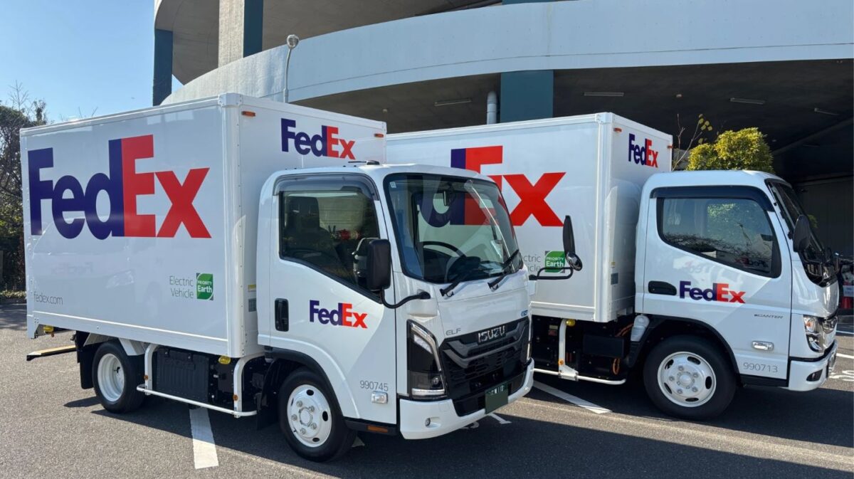 FedEx expands electric truck fleet in Japan | Logistics Manager