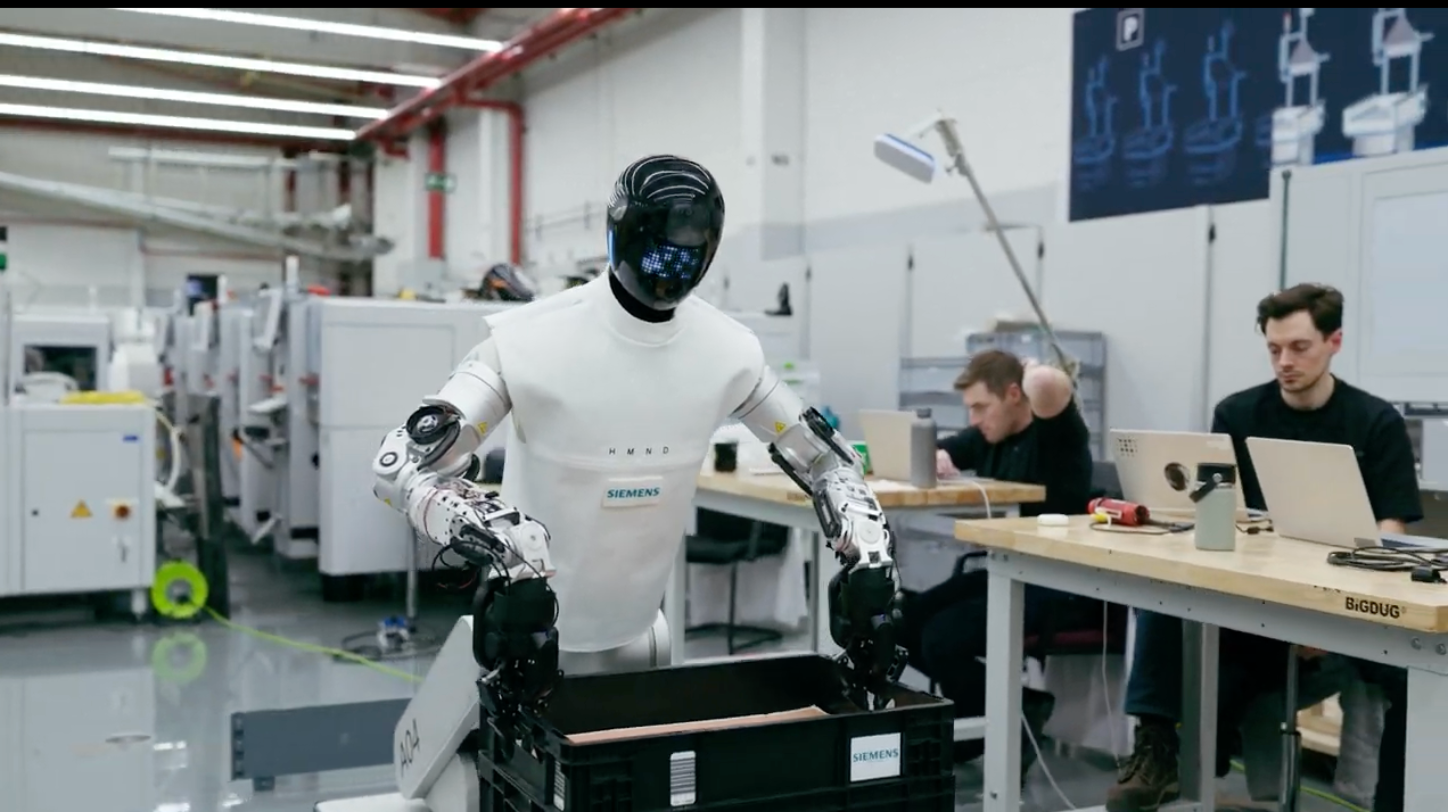 Humanoid and Siemens logistics robot Proof of Concept success ...