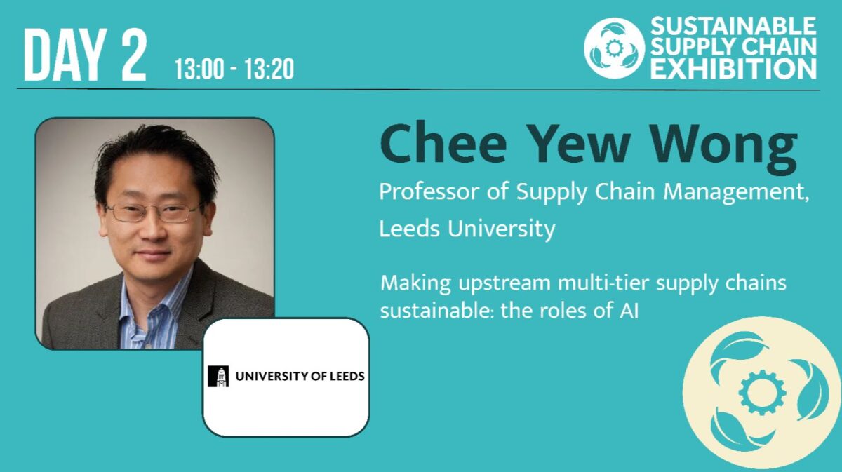How AI is making upstream multi-tier supply chains sustainable ...