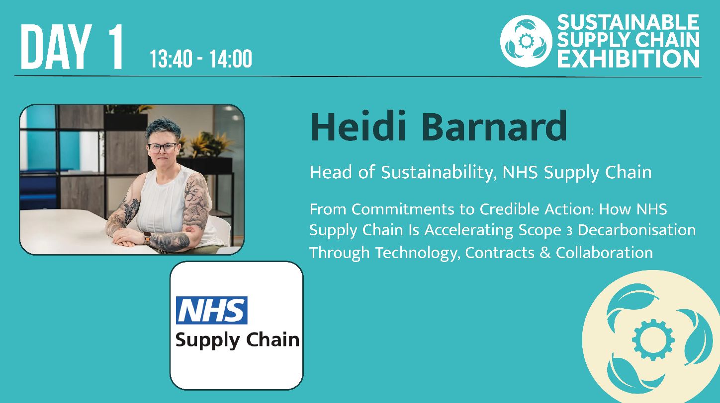 How NHS Supply Chain is accelerating Scope 3 decarbonisation