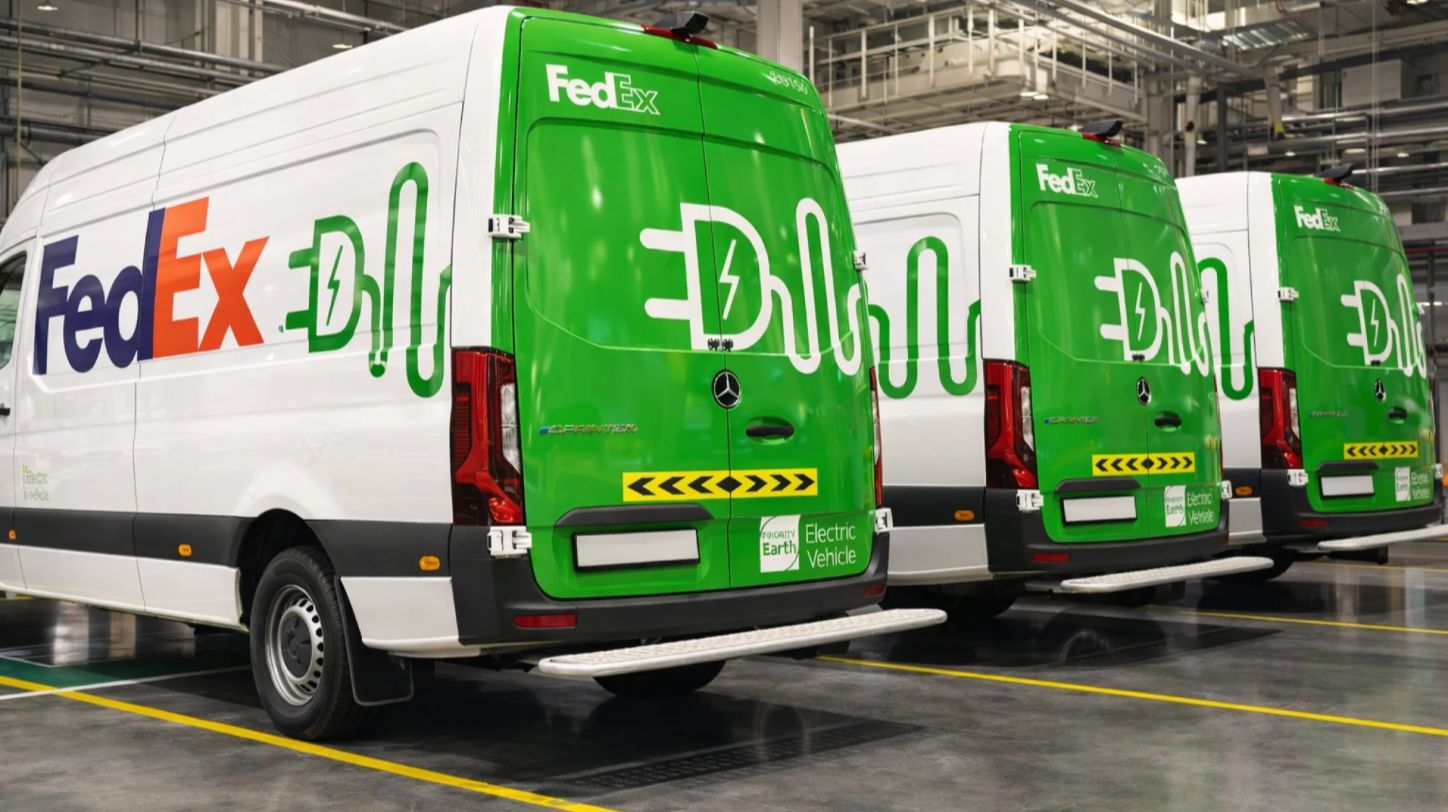 FedEx deploys electric vans in UAE last-mile fleet | Logistics Manager