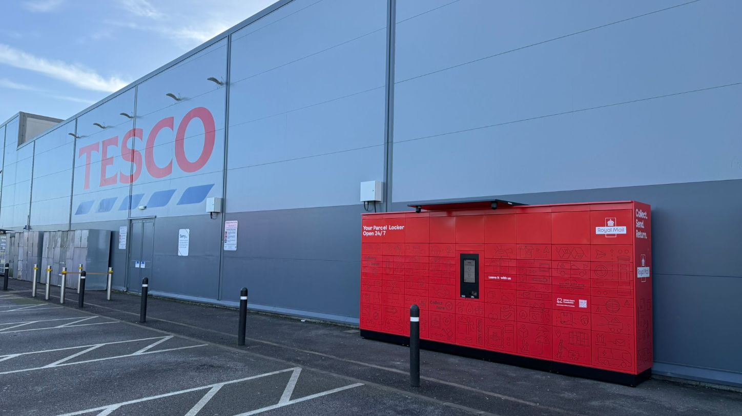 Royal Mail rolls out locker trial at multiple Tescos | Logistics Manager